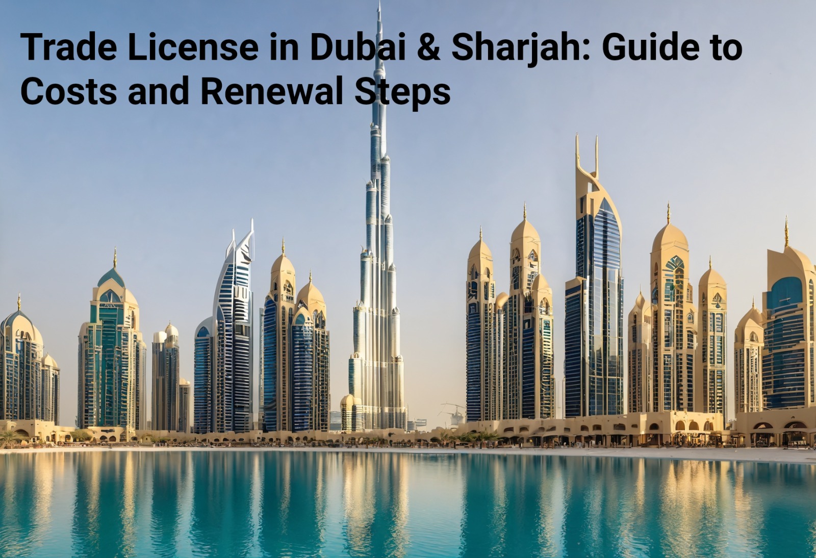 Trade License in Dubai & Sharjah: Guide to Costs and Renewal Steps ...